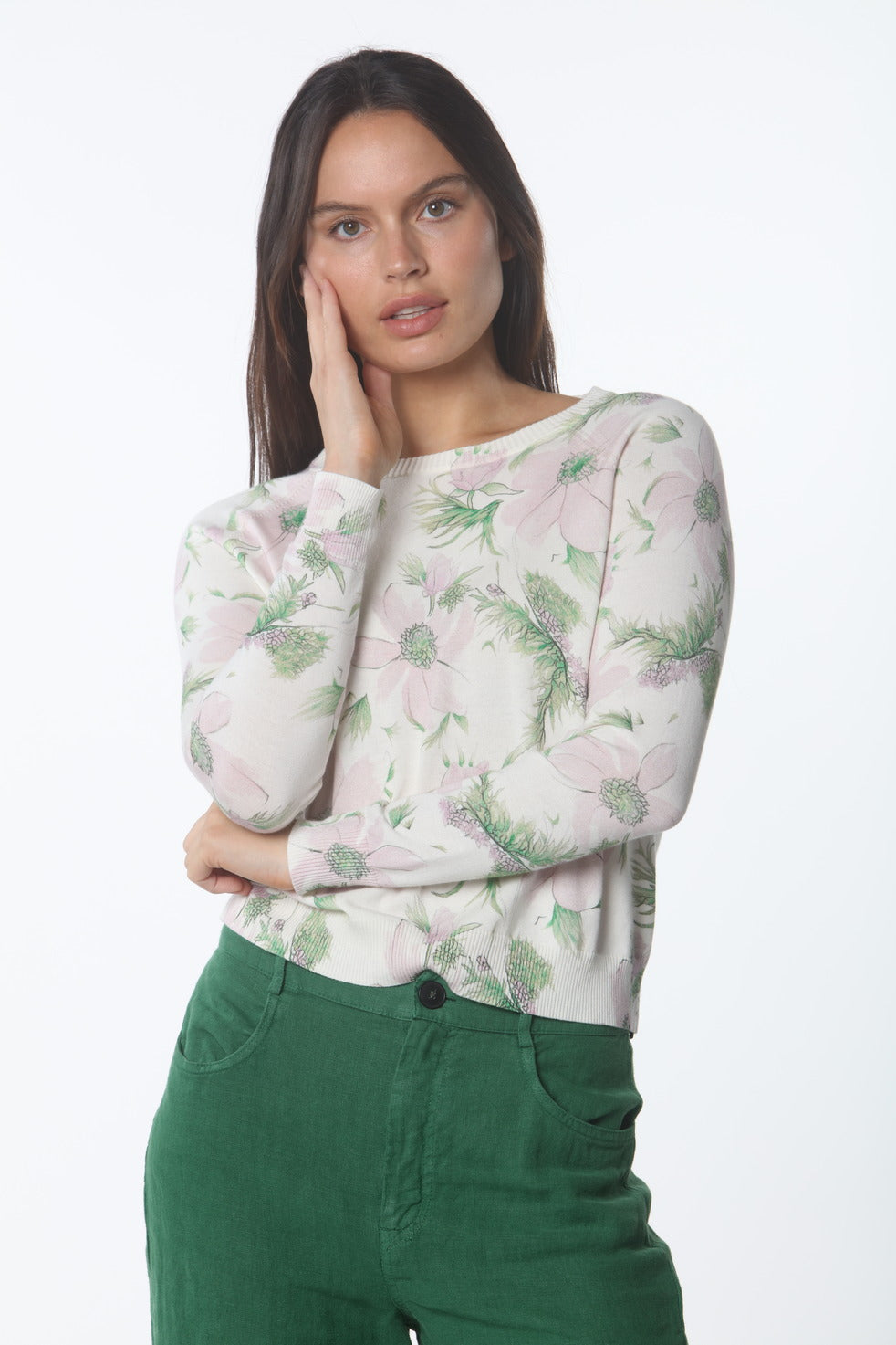 Purple Floral Raglan – Kokun